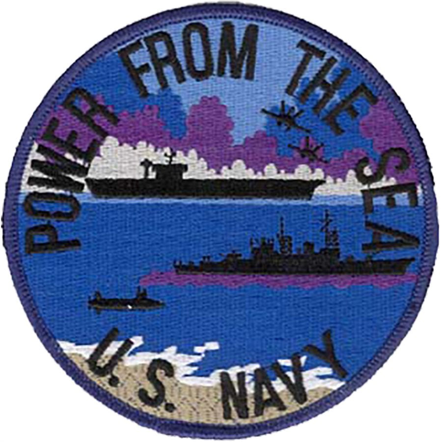 Power From The Sea Patch – The United States Navy Memorial Ship's Store