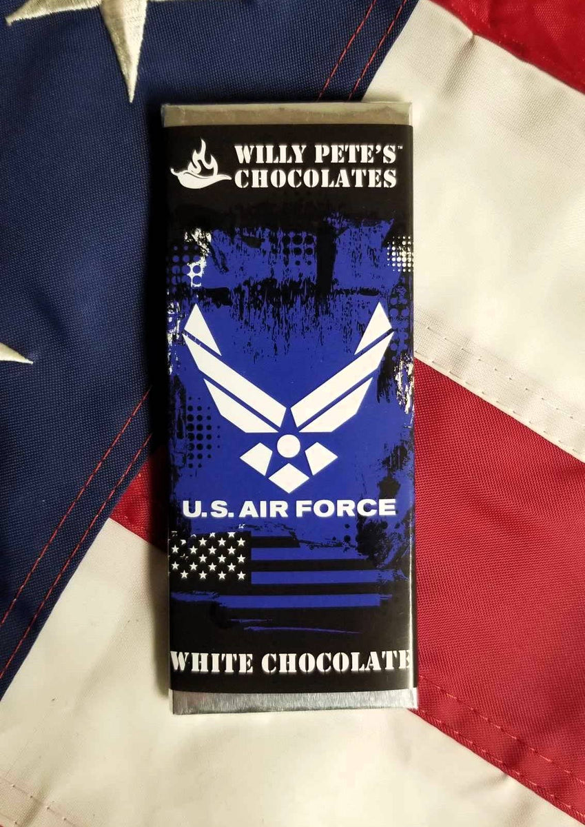 Military Bar: U.S. Air Force White Chocolate Bar – The United States ...