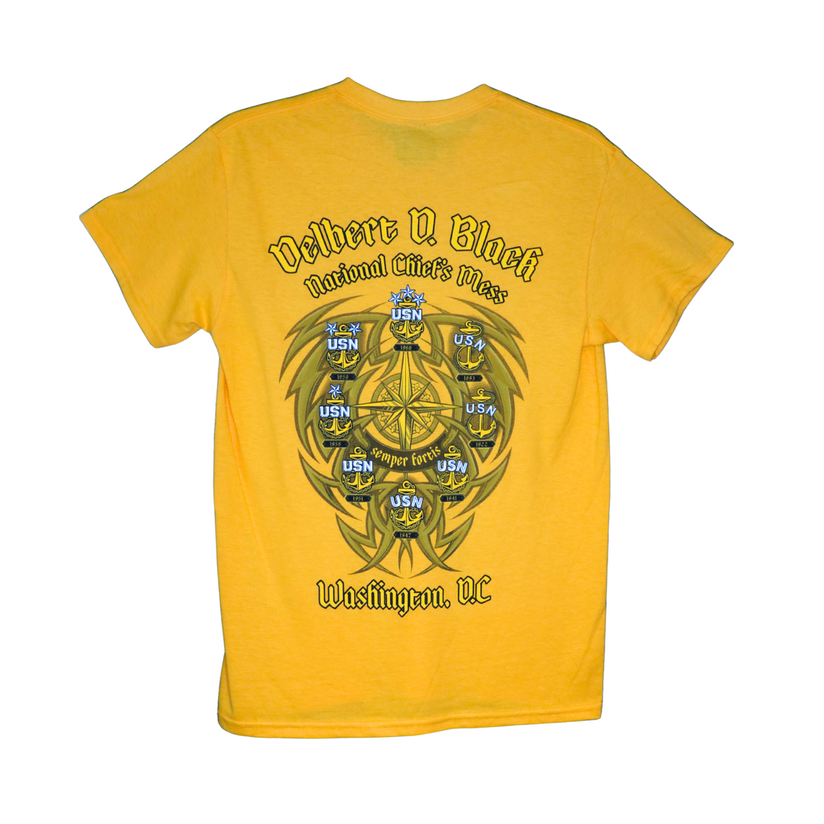 Delbert D. Black, National Chief Mess ,Washington D.C Custom T-shirt ...