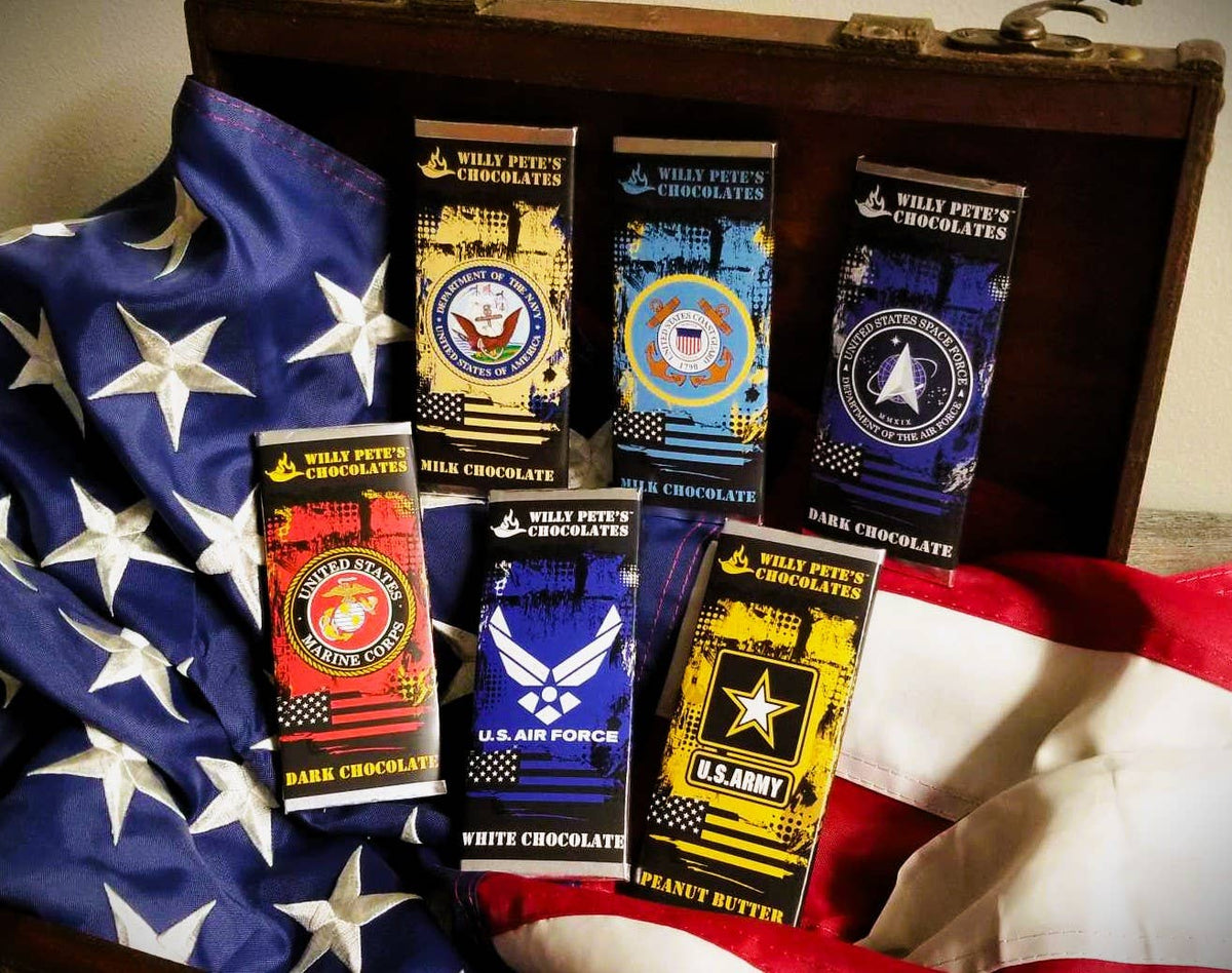 Military Bar: U.S. Coast Guard Milk Chocolate Bar – The United States ...