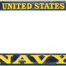 Navy License Plate Frame – The United States Navy Memorial Ship's Store