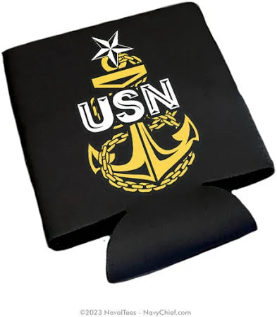Anchor SCPO Can/Bottle Koozie – The United States Navy Memorial Ship's ...