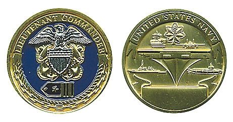U.S. Navy Lt. Commander Coin – The United States Navy Memorial Ship's Store