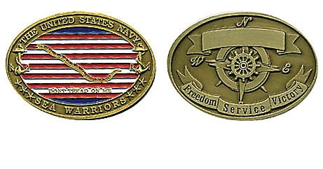 U.S. Navy Sea Warriors - Navy Jack Coin – The United States Navy ...