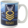 U.S. Navy MCPO Mug – The United States Navy Memorial Ship's Store